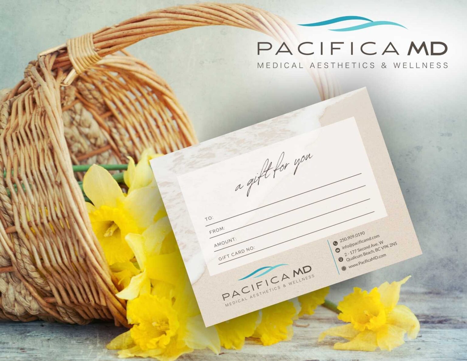 $125 Gift Certificate for Pacifica MD Products or Services | Pacifica MD